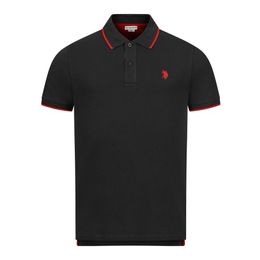 U.S. Polo Assn. Shirt male size S Dark red / Black
