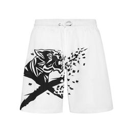 Plein Sport Board Shorts male size L Black / White
