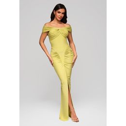 Ombre Evening Dress 'Carmen' female size 40 Limone