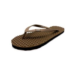 THIES Zehentrenner 'THIES 1856 Eco Bubble THIES Flips' Damen Gr&ouml;&szlig;e 44 taupe