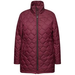Ulla Popken Steppjacke Damen Gr&ouml;&szlig;e L/XL weinrot Sommerjacke