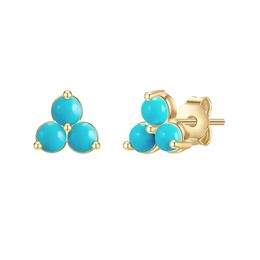 Glanzst&uuml;cke M&uuml;nchen Glanzst&uuml;cke M&uuml;nchen Ohrringe Damen Gr&ouml;&szlig;e One Size t&uuml;rkis / gold
