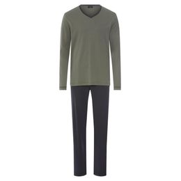 Hanro Pyjama lang 'Night & Day' Herren Gr&ouml;&szlig;e S grau