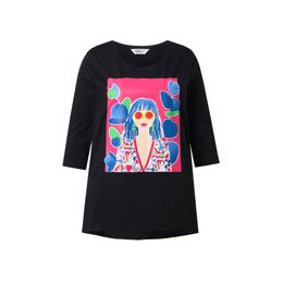 Angel of Style Shirt Damen Gr&ouml;&szlig;e XXXL mischfarben / schwarz