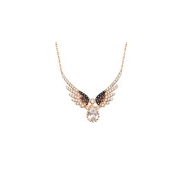 Dkeniz Silberkette 'Fl&uuml;gel Kette Rose' Damen Gr&ouml;&szlig;e One Size rosegold / pink / ros&eacute;