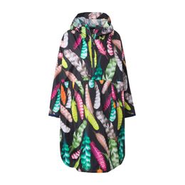 Lauras&oslash;n &Uuml;bergangsjacke Damen Gr&ouml;&szlig;e XS/XL aqua / limone / pink / schwarz Sommerjacke
