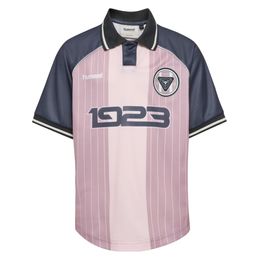 Hummel Performance Shirt boy size 122/128 Light beige / Night blue / Mauve / Rose