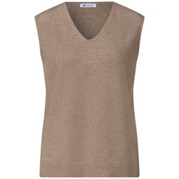 Street One Pullover Damen Gr&ouml;&szlig;e L beigemeliert