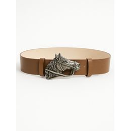 Collezione Alessandro G&uuml;rtel 'Pferd' Damen Gr&ouml;&szlig;e 85 braun