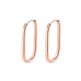Nana Kay Creolen 'Solid Flair' Damen Gr&ouml;&szlig;e One Size ros&eacute;
