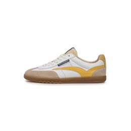 Floris van Bommel Sneaker 'De Zaler 01' Herren Gr&ouml;&szlig;e 40.5/41 beige / gelb / wei&szlig;