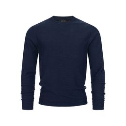 Indicode Jeans Pullover ' Macedonio ' Herren Gr&ouml;&szlig;e S navy