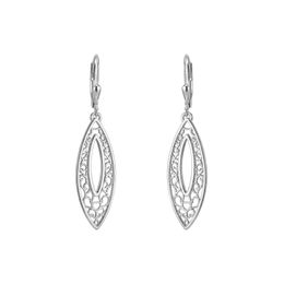 Sofia Milani Ohrringe 'Oval Ornament' Damen Gr&ouml;&szlig;e One Size silber