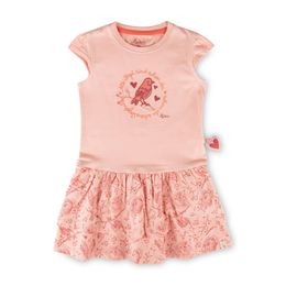 Sigikid Kleid 'Kleid Pink Birds' M&auml;dchen Gr&ouml;&szlig;e 98 hellpink