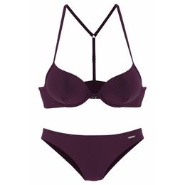 Bruno Banani Bikini Damen Gr&ouml;&szlig;e XS beere