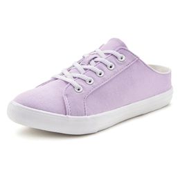 VIVANCE by LASCANA Slip-Ons female size 36 Lilac