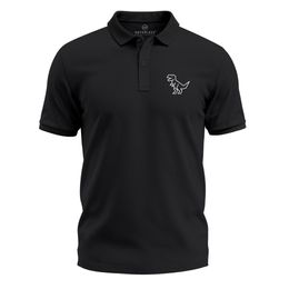 Neverless Shirt 'Polygon T-Rex' Herren Gr&ouml;&szlig;e XXXL schwarz