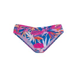 Buffalo Bikinihose Damen Gr&ouml;&szlig;e M/L blau / lila / hummer / dunkelpink