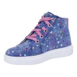 Richter Schuhe Sneaker M&auml;dchen Gr&ouml;&szlig;e 31 hellblau / dunkelblau / pink / wei&szlig;
