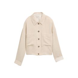 Tom Tailor Between-Season Jacket female size M Light grey