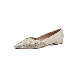 Tamaris Ballet Flats female size 38 Pearl white