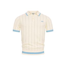 INDICODE Jeans Poloshirt 'INLuner' Herren Gr&ouml;&szlig;e XXL sand / blau