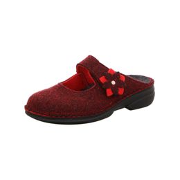 Finn Comfort Hausschuh 'Hausschuh Damen Arlberg barolo Filz in rot' Damen Gr&ouml;&szlig;e 39 rot