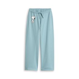 Tom Tailor Pants 'Snoopy' girl size 176 Turquoise / Black / White