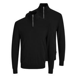 Jack & Jones Jack & Jones Pullover 'Emil Knit' Herren Gr&ouml;&szlig;e S schwarz