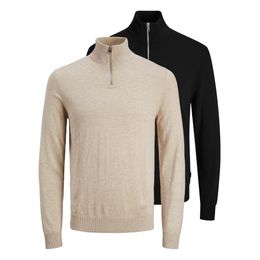 Jack & Jones Jack & Jones Pullover 'Emil Knit' Herren Gr&ouml;&szlig;e XL cappuccino