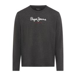 Pepe Jeans Shirt 'Eggo Long N' male size M Dark grey / Red / White