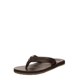 Quiksilver T-Bar Sandals 'Carver Natural II' male size 47 Dark brown