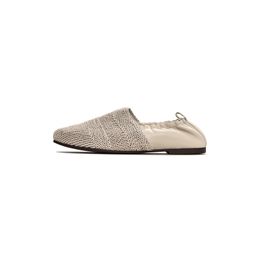 CESARE GASPARI Ballet Flats female size 37 White