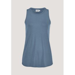 hessnatur Top in kristallblau | Gr.: 36