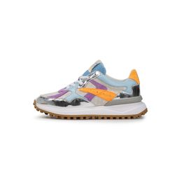 Floris van Bommel Sneaker 'Noppi 46' Damen Gr&ouml;&szlig;e 36 hellblau / lila / orange / silber Sommerschuhe