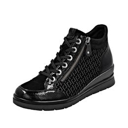 Remonte Schn&uuml;rstiefelette Damen Gr&ouml;&szlig;e 42 schwarz