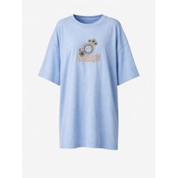 Worldclassca Oversized Shirt female size S/L Sky blue