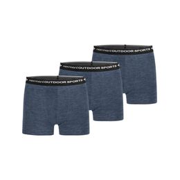 Normani Boxershorts Herren Gr&ouml;&szlig;e XL navy / schwarz / wei&szlig;