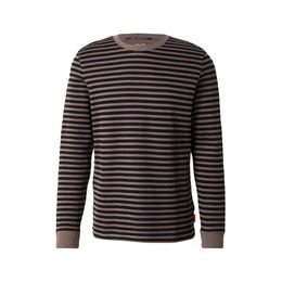 QS Shirt male size S Light brown / Black