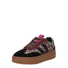 Poelman Sneakers female size 42 Beige / Pink / Burgundy / Black