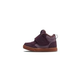 Hummel Schn&uuml;rsenkel Stiefel Stadil Winter Drau&szlig;en Kinder in BLACK PLUM | Gr.: 22