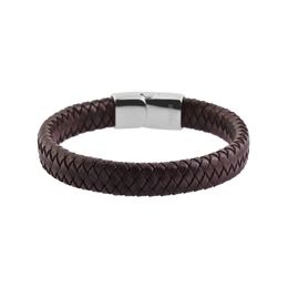 Akzent Armband 'Bendiks, langlebig' Herren Gr&ouml;&szlig;e 22 cm braun