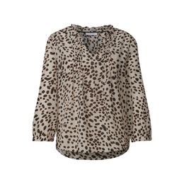 Street One Studio Bluse Damen Gr&ouml;&szlig;e XXL beige / schwarz