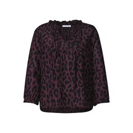 Street One Studio Blouse female size XS Purple / Black
