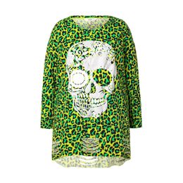 Angel of Style Sweatshirt Damen Gr&ouml;&szlig;e 6XL limette / grasgr&uuml;n / schwarz / wei&szlig;