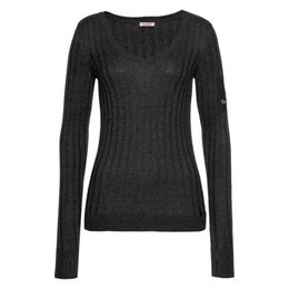 Kangaroos Pullover Damen Gr&ouml;&szlig;e XL anthrazit / hellpink
