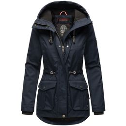 Marikoo Damen &Uuml;bergangsjacke Babetaa Princess mit Kapuze