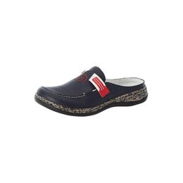 Rieker Clogs female size 39 Night blue / Red / White