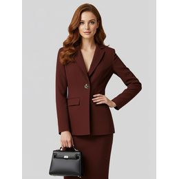 LapaPlus Blazer 'Women Jacket' female size 42 Wine red