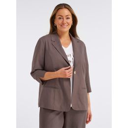 sheego Leinenblazer